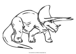 Pobarvanke Dinozavri – Pobarvanke